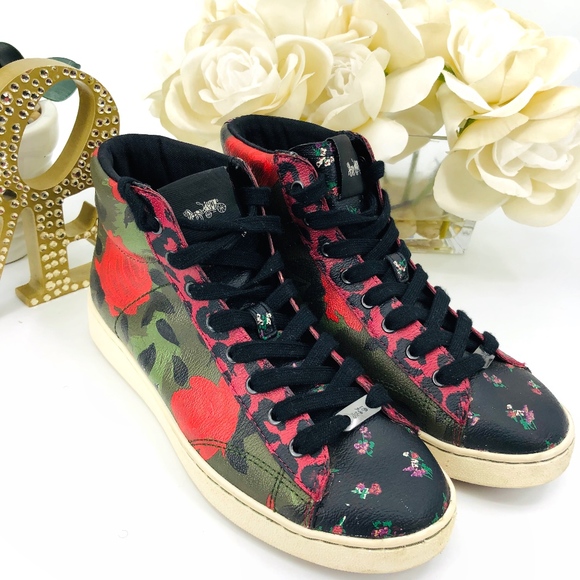Coach | Shoes | Coach High Top Sneakers | Poshmark
